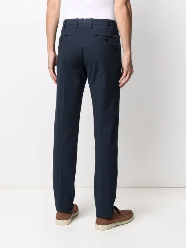 Incotex Slim-cut Tailored Trousers - Blue
