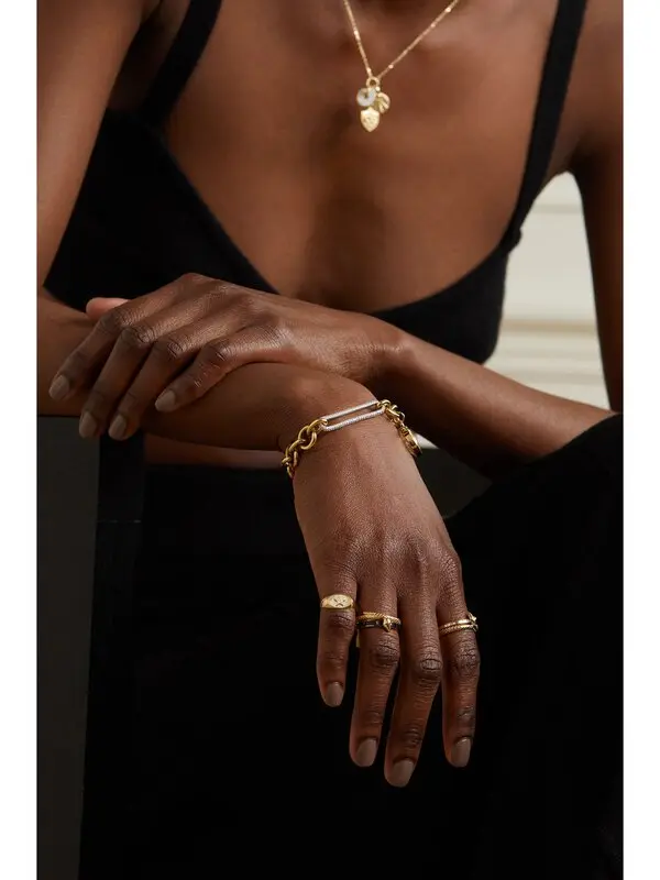 FOUNDRAE Star Baby 18-karat Diamond Ring