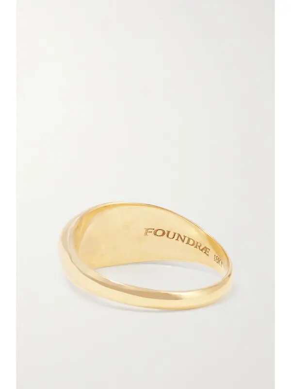 FOUNDRAE Star Baby 18-karat Diamond Ring
