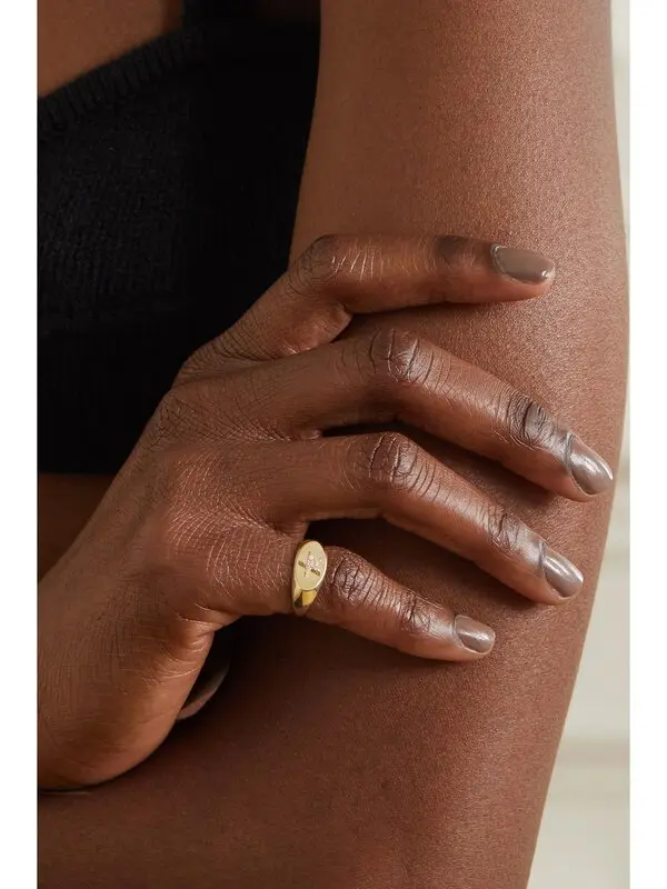 FOUNDRAE Star Baby 18-karat Diamond Ring