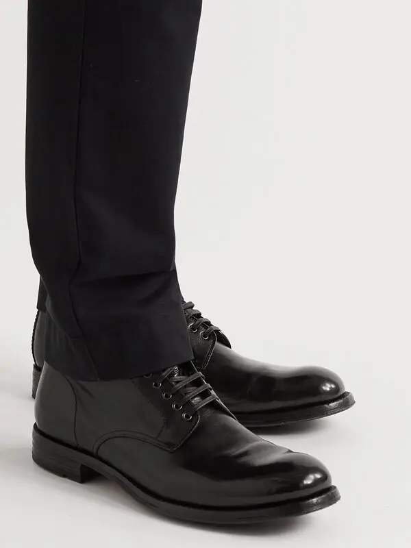 Officine Creative Balance Polished-leather Boots