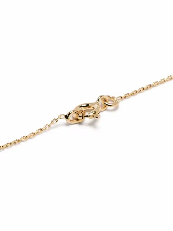 AURÉLIE BIDERMANN 18kt Yellow Origami Sapphire And Diamond Necklace
