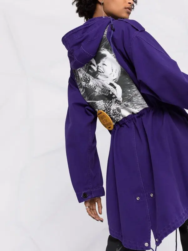 Raf Simons Patch-detail Parka Coat