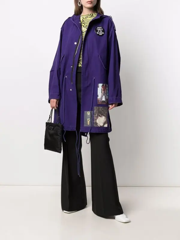 Raf Simons Patch-detail Parka Coat