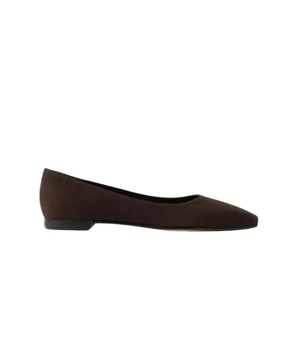 Manolo Blahnik Gelista Ballet Flats - Brown