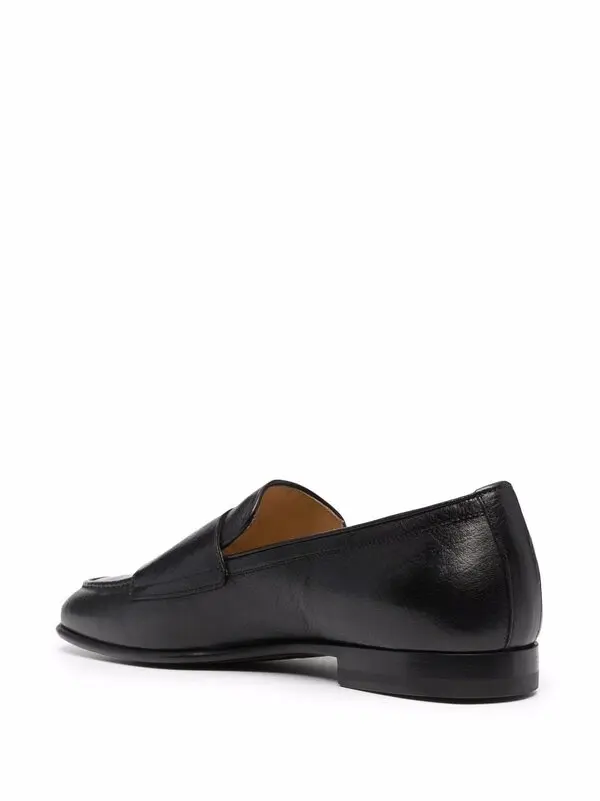 SCAROSSO Ernesto Monk Shoes - Black