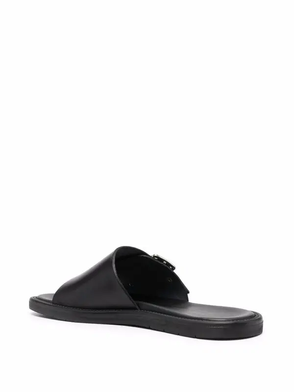 SCAROSSO Constantino Buckled Sandals - Black