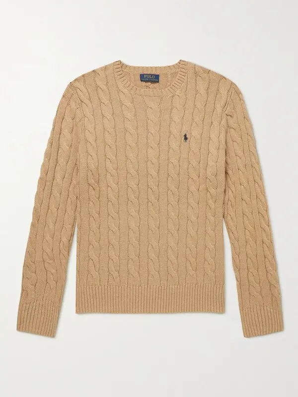 Polo Ralph Lauren Cable-knit Cotton Sweater