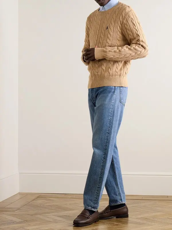 Polo Ralph Lauren Cable-knit Cotton Sweater