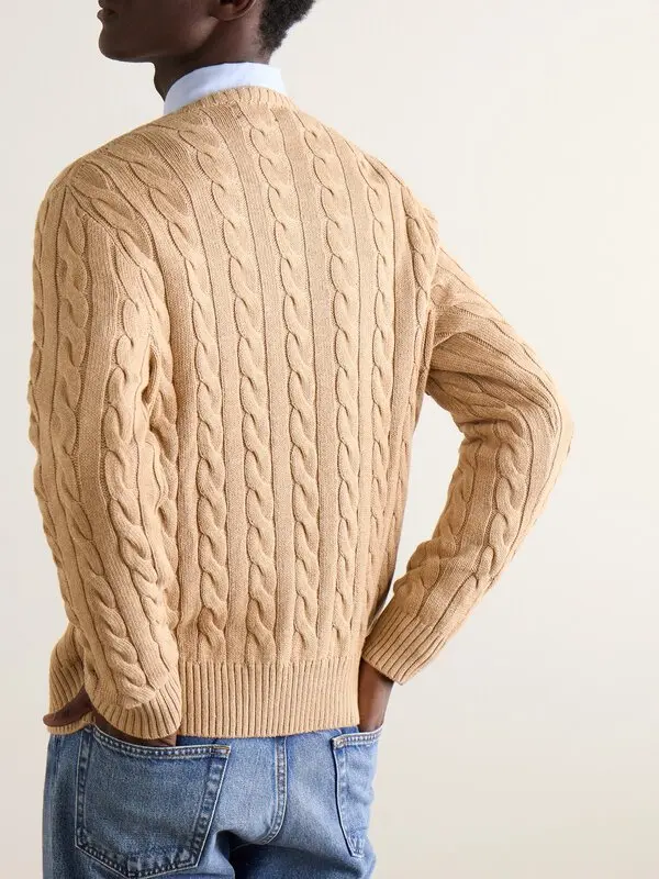 Polo Ralph Lauren Cable-knit Cotton Sweater