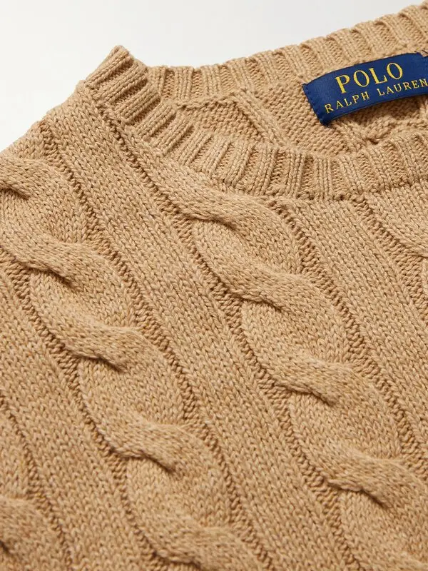 Polo Ralph Lauren Cable-knit Cotton Sweater