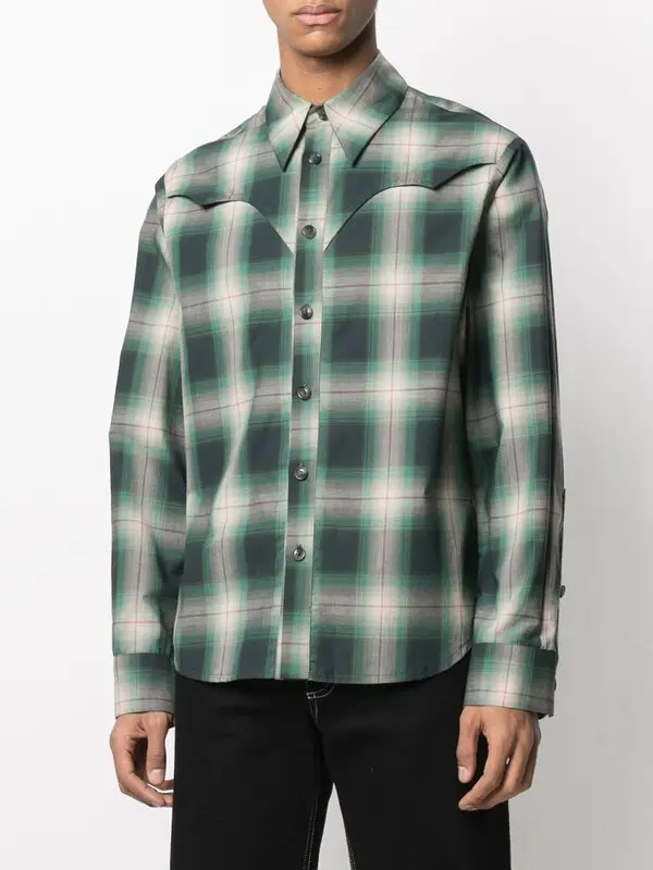 DUOLTD Wings Check Shirt