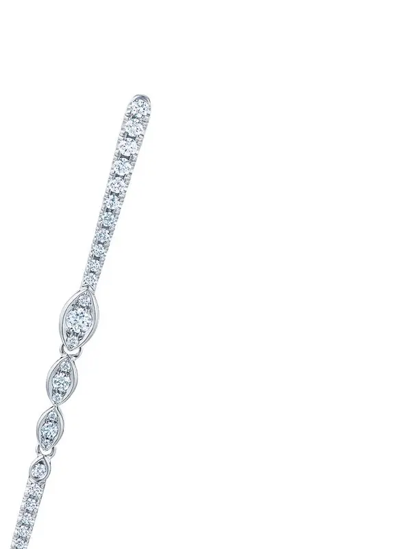 Kwiat 18kt White Gold Diamond Drop Earrings