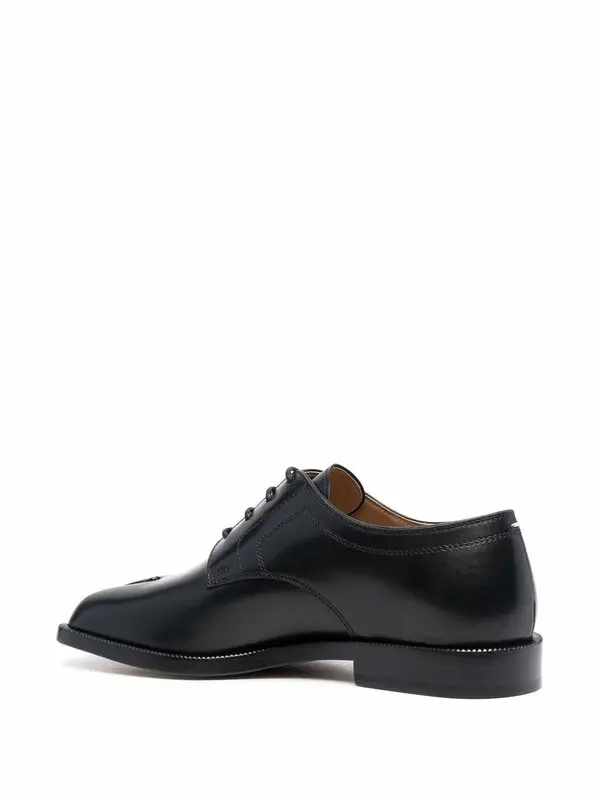 MAISON MARGIELA Tabi Leather Derby Shoes - Black