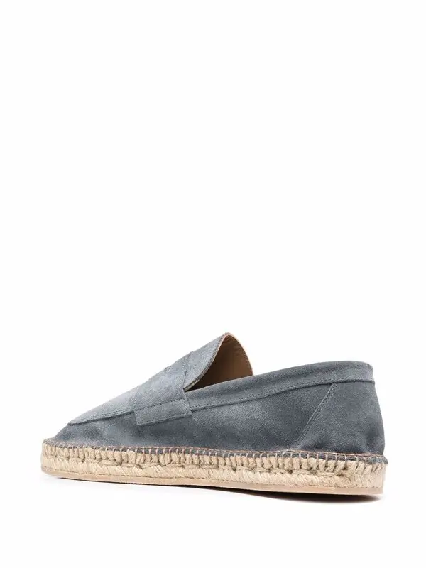 SCAROSSO Diego Jute Espadrilles - Grey