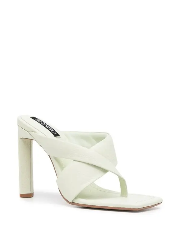 Senso Sofie Ii Leather Sandals - Green