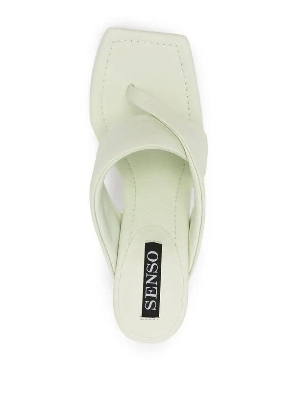 Senso Sofie Ii Leather Sandals - Green