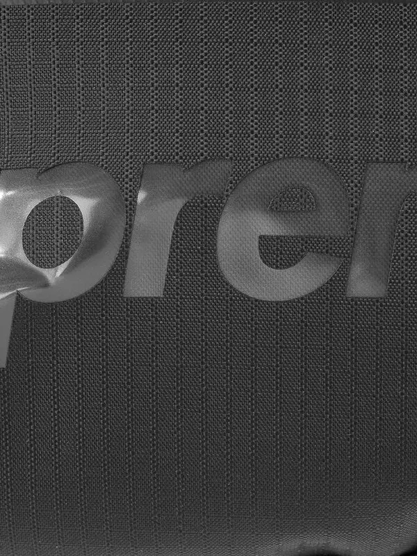 Supreme Logo-print Waist Bag - Black