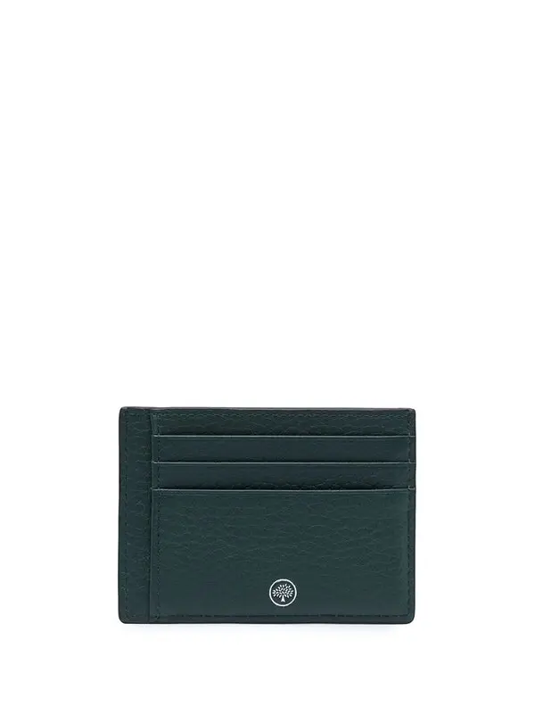 Mulberry Rectangular Leather Cardholder - Green