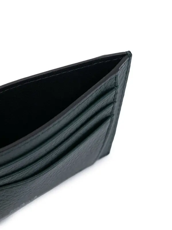 Mulberry Rectangular Leather Cardholder - Green