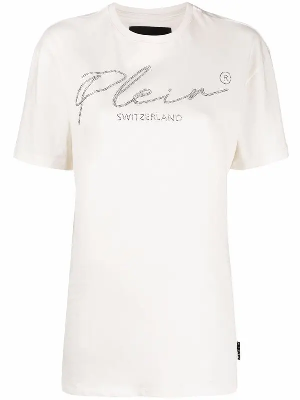 Philipp Plein Crystal Logo T-shirt