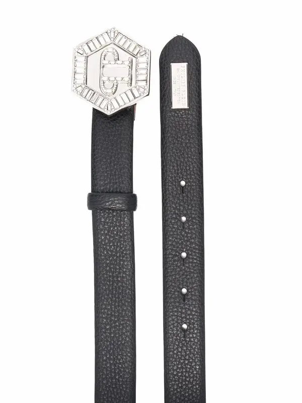Philipp Plein Logo-buckle Belt