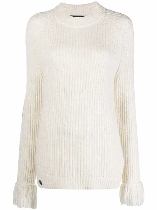 Philipp Plein Love Plein Ribbed-knit Jumper