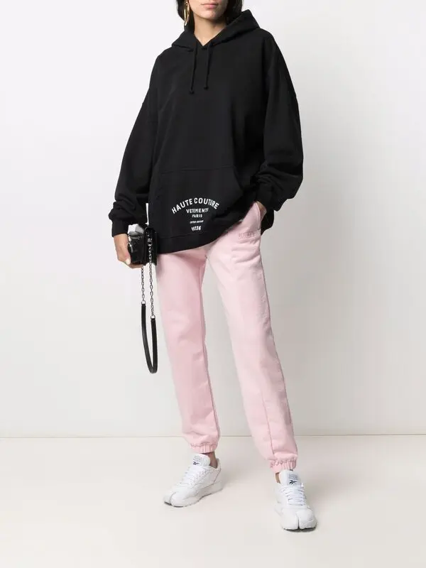 Vetements Logo-print Oversized Hoodie