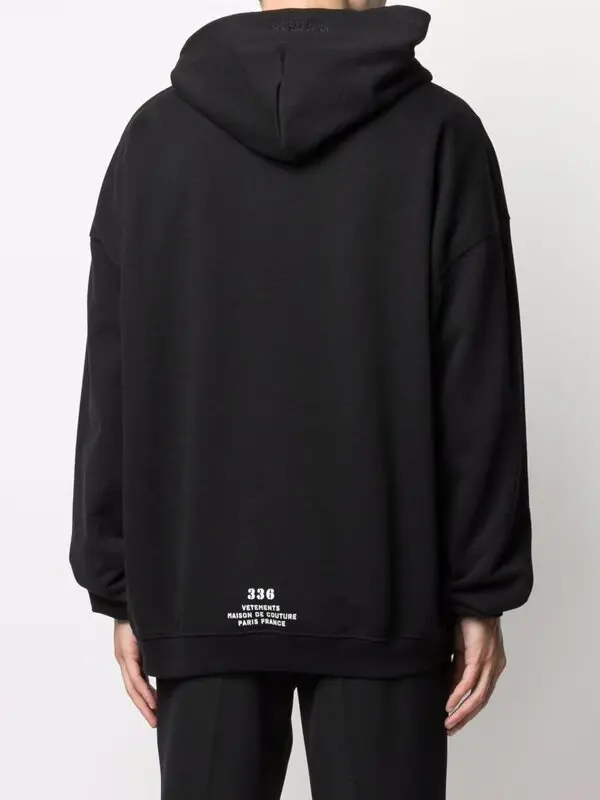 Vetements Logo-print Oversized Hoodie