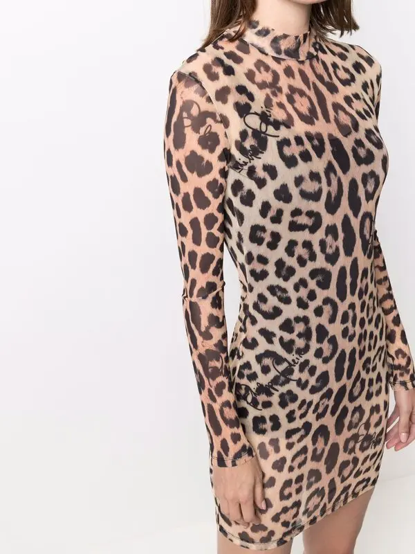 Philipp Plein Leopard-print Dress