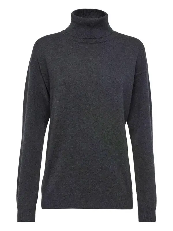 Brunello Cucinelli Roll-neck Cashmere Sweater - Grey