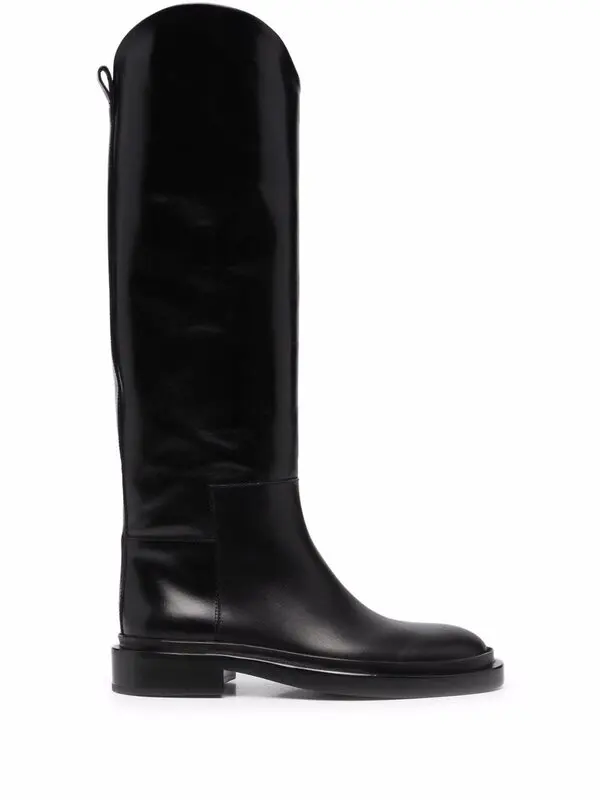 JIL SANDER Block-heel Ankle Boots