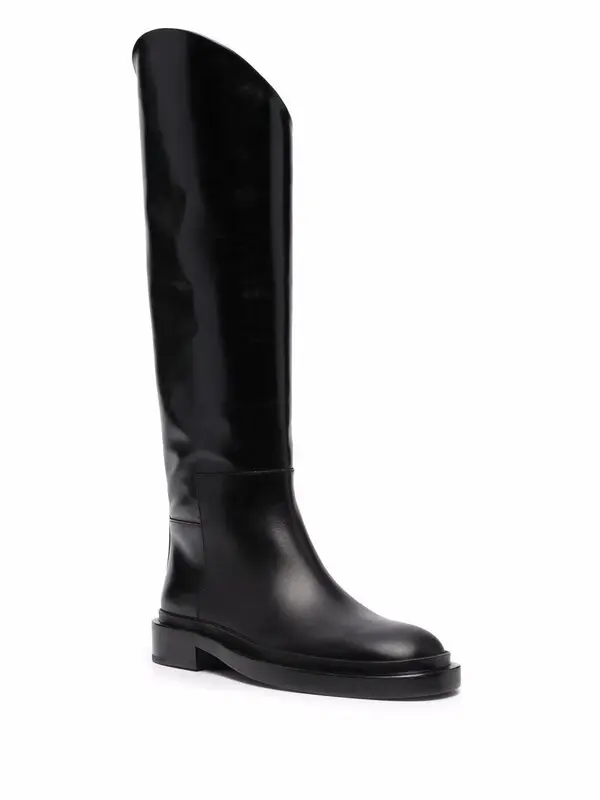 JIL SANDER Block-heel Ankle Boots