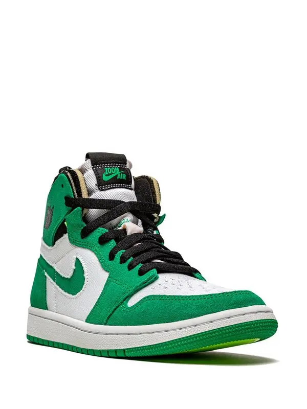 JORDAN Air 1 High Zoom Cmft Stadium Sneakers - Green