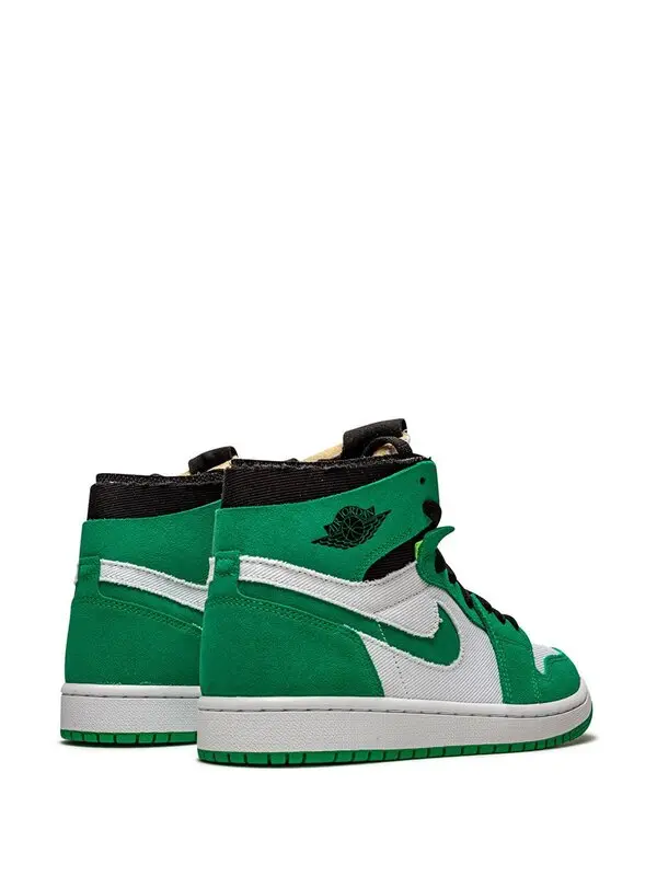 JORDAN Air 1 High Zoom Cmft Stadium Sneakers - Green