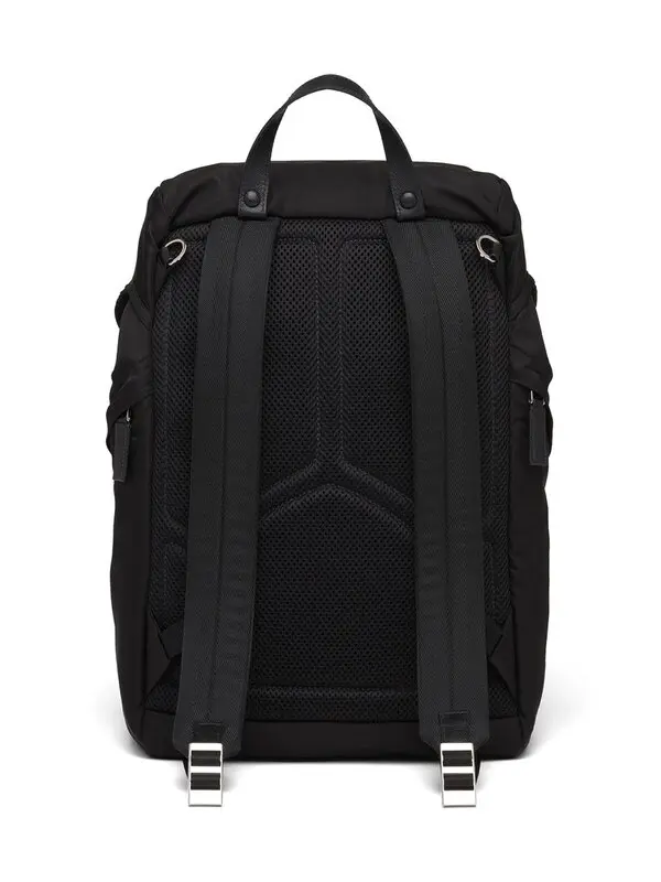 Prada Re-nylon And Saffiano Leather Backpack