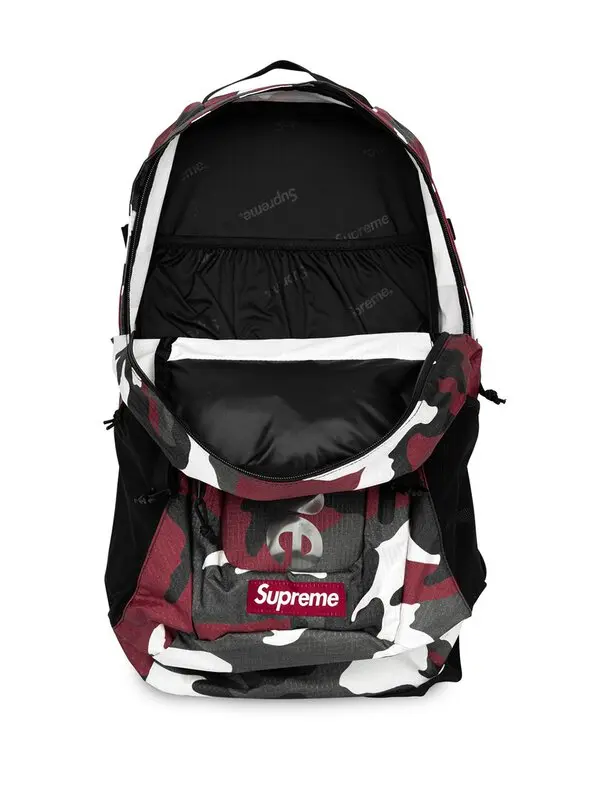 Supreme Camouflage-print Backpack
