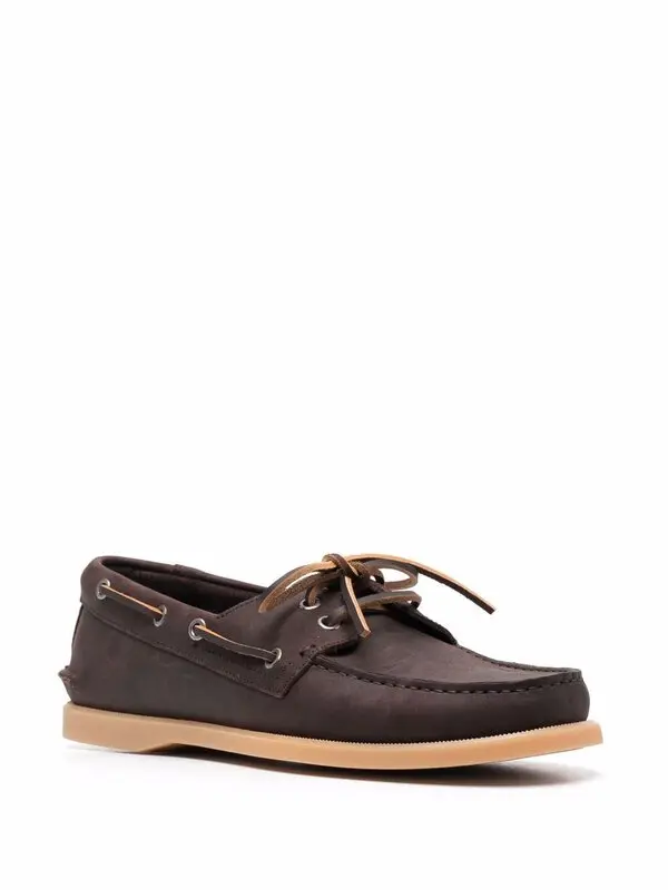SCAROSSO Jude Boat Shoes - Brown