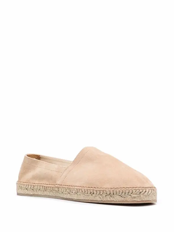 SCAROSSO Pablo Suede Espadrilles - Neutrals