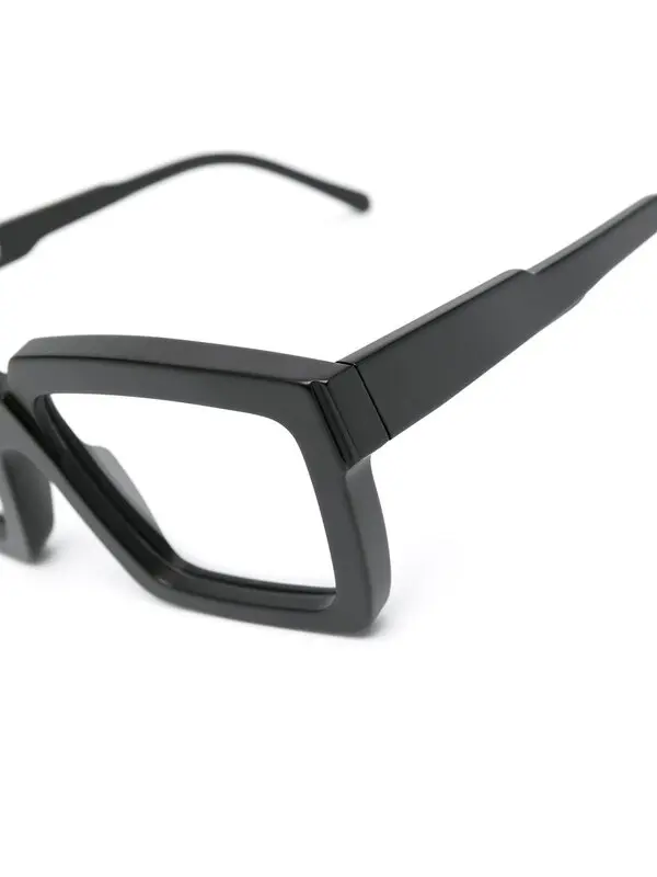 KUBORAUM Square Frame Eyeglasses - Black