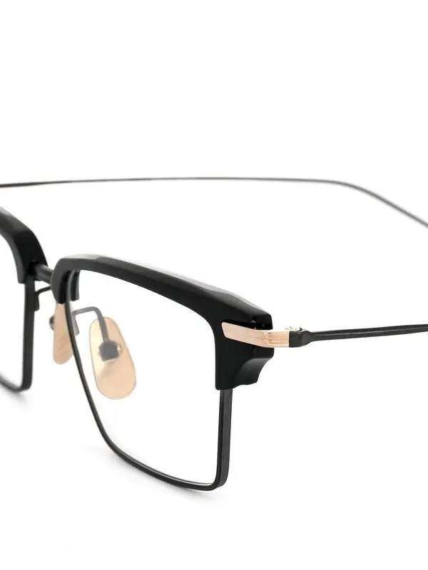 Thom Browne Tb422 Wayfarer-frame Glasses - Black