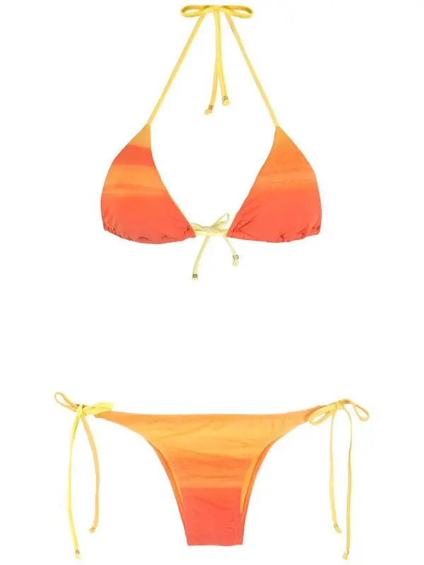 AMIR SLAMA Ombré Bikini Set - Orange