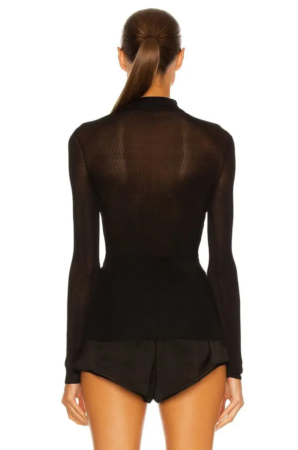 Saint Laurent Cassandra Logo Top