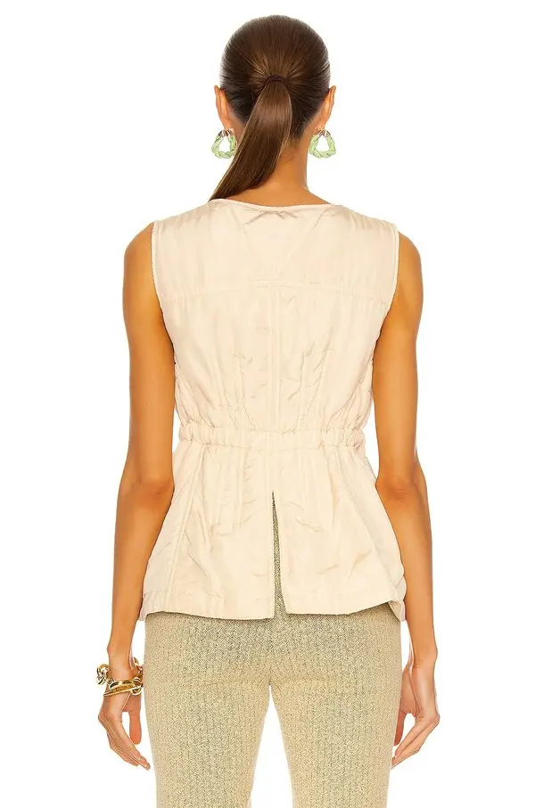 Bottega Veneta Washed Fluid Parachute Top