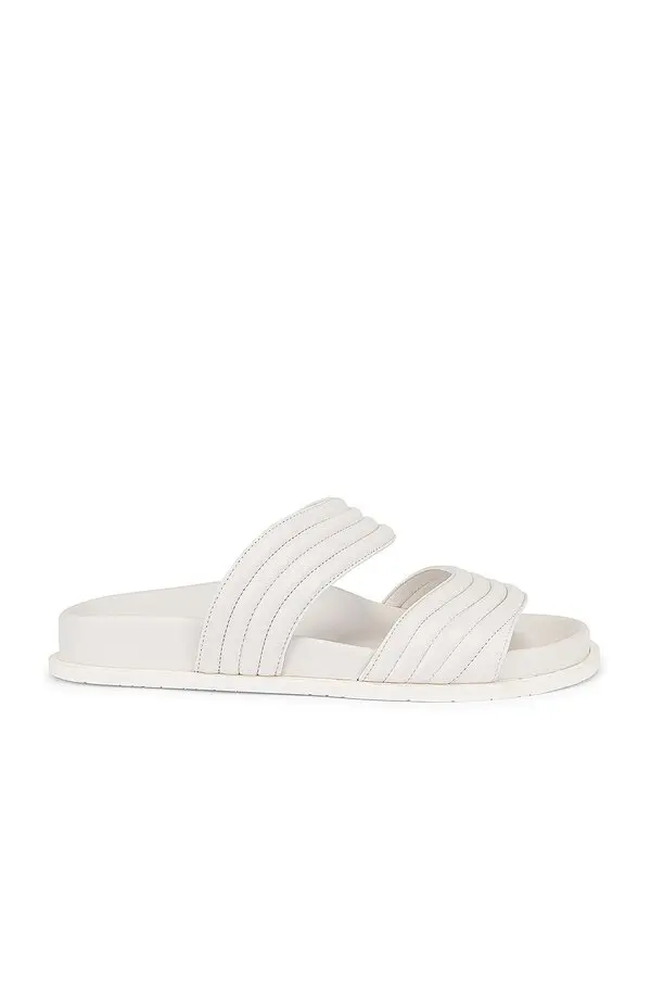Alaïa Leather Slides
