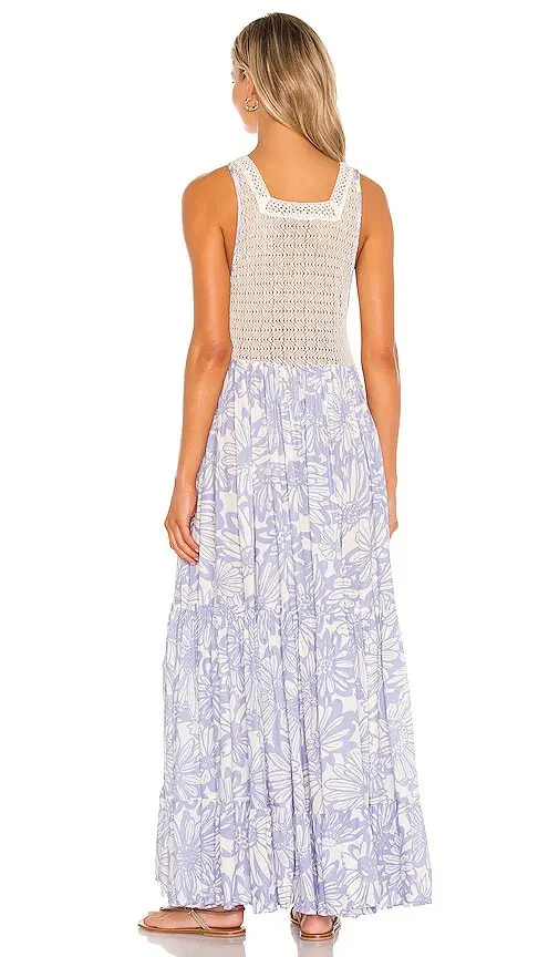 Free People Tiers For You Maxi In Blue In Cornflower - 58% Off |  Editorialist