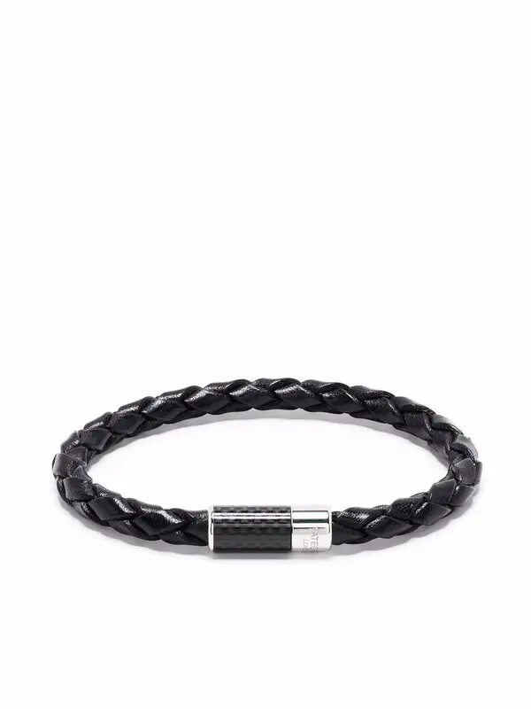 Tateossian Carbon Pop Bracelet - Black