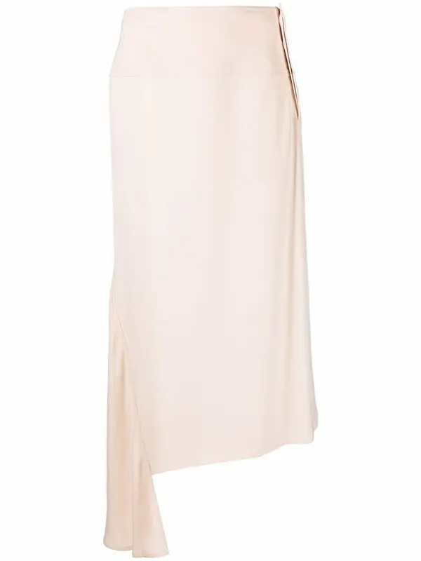 JIL SANDER High-waisted Asymmetric Skirt