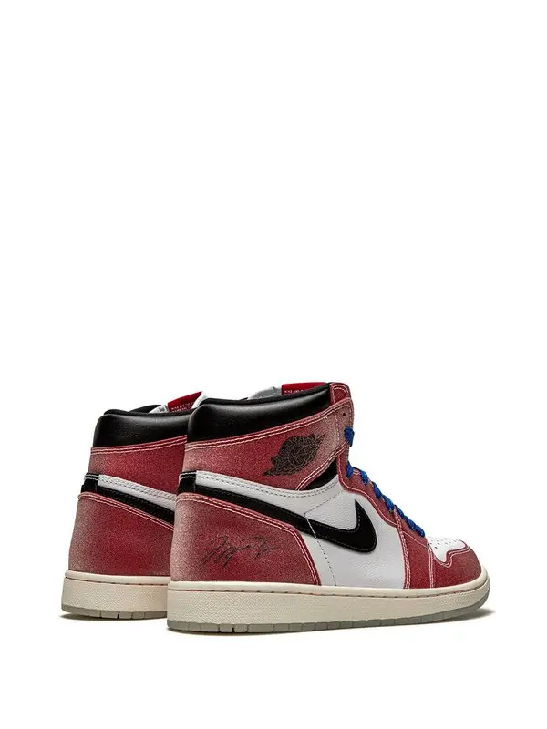 JORDAN Air 1 Retro High Og Sneakers - Red