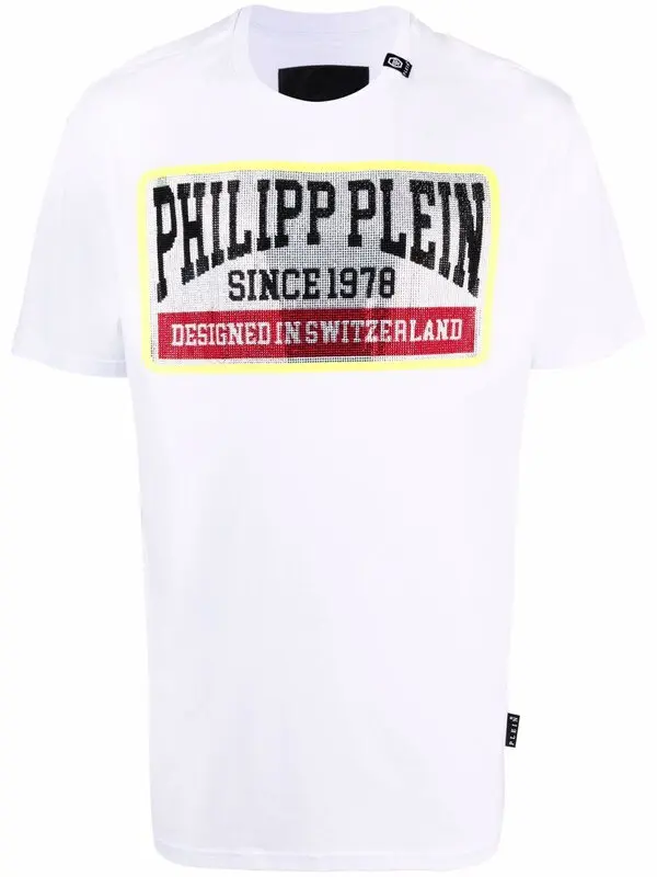 Philipp Plein Logo-print Cotton T-shirt - White